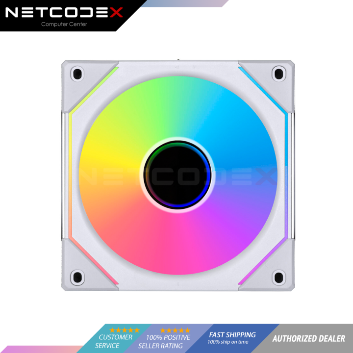 Lian Li UNI Fan SL-Infinity 120 RGB Single Pack White (No Controller ...