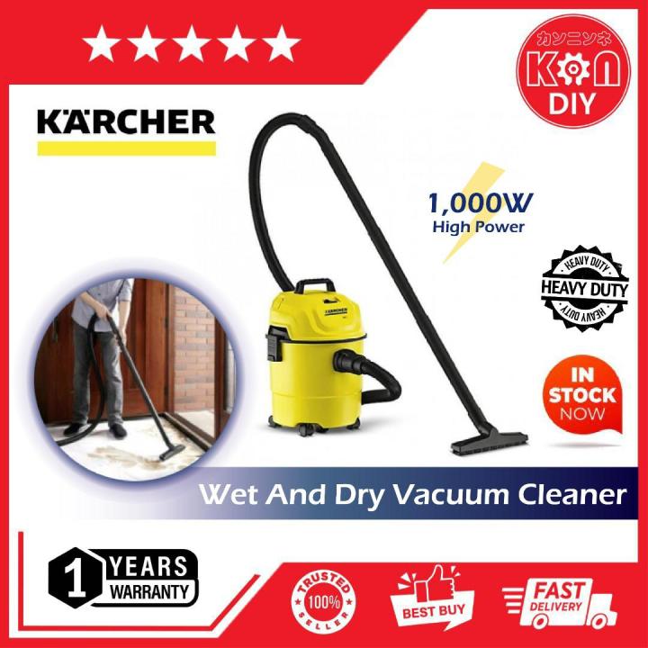 KARCHER WD 1 Wet And Dry Vacuum Cleaner / Karcher Vacuum Cleaner Wet ...