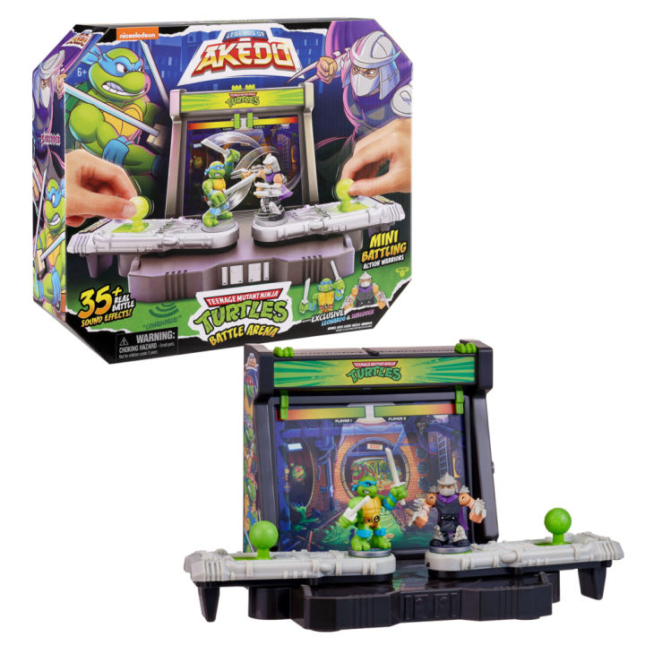 Moose Akedo Legends of Akedo Teenage Mutant Ninja Turtles Battle Arena ...