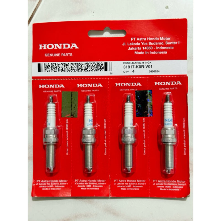 Spark Plug HONDA CLICK 160 PCX 160 ADV 160 FORZA 250 LMAR8L-9 NGK Honda ...