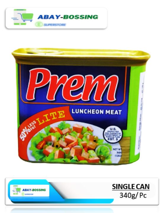Prem Lite Luncheon Meat 340g | Lazada PH