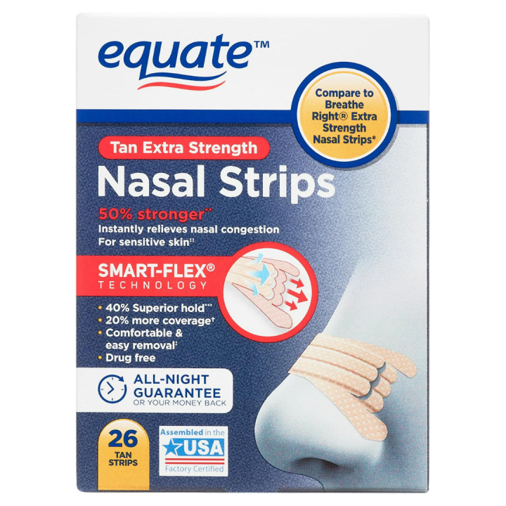 Equate Tan Extra Strength Nasal Strips (26 Tan Strips) | Lazada PH