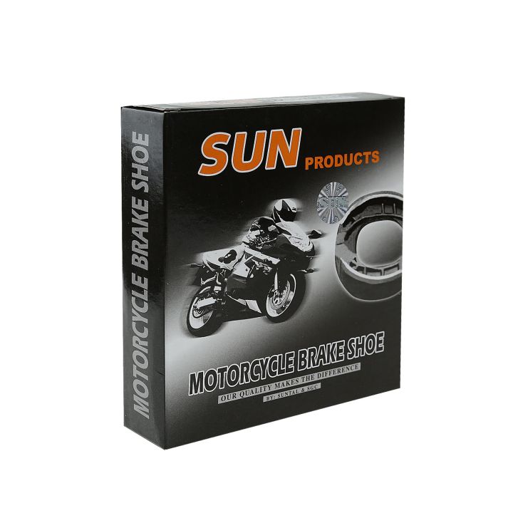 SUN BRAKE SHOE 06430-KRF-B90 TMX SUPREMO, TMX ALPHA, CB125, CLICK 125 ...