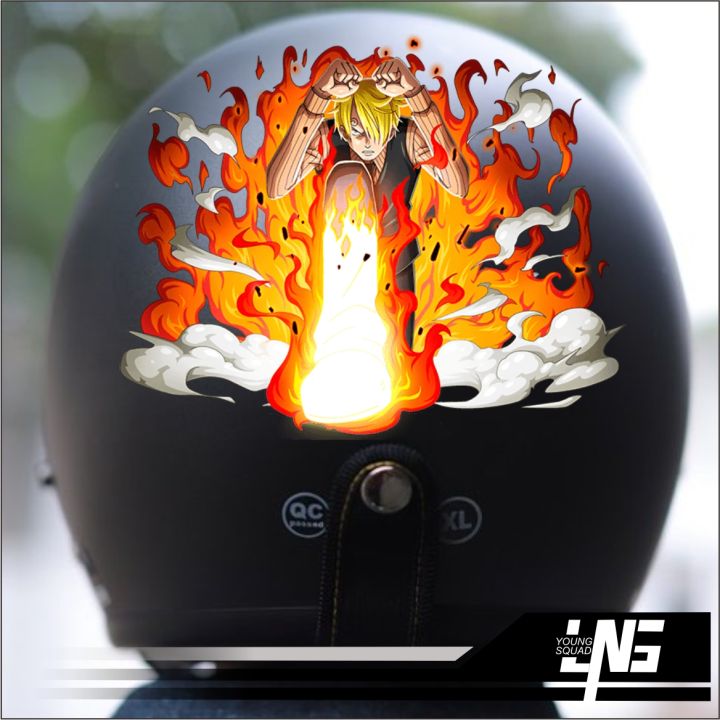 STICKER HELM uiversal cargloss 23 | Lazada Indonesia