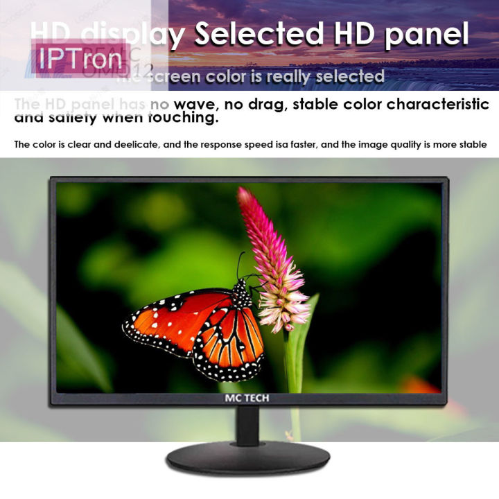 Brand New 19 24 Inch Gaming Monitor MCTECH Computer monitor 60hz ...