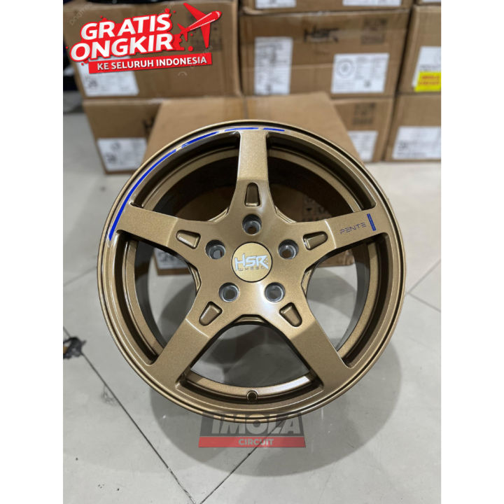Velg Mobil Ertiga L300 Grandmax Xpander Hyundai Creta Xl7 Ring 16 Model Palang 5 HSR PENTE ...