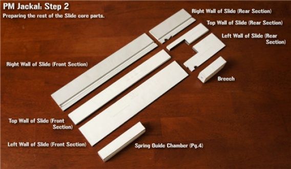 Jackal Jackal Kasur Hellsing-PM 454 Casull Paper Model Handmade DIY ...