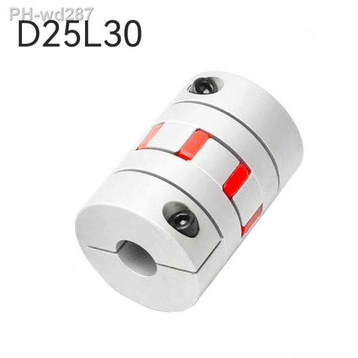 D25L30 Motor Coupler Aluminium Flexible Jaw Coupling 5x8mm 3mm 4mm 5mm ...