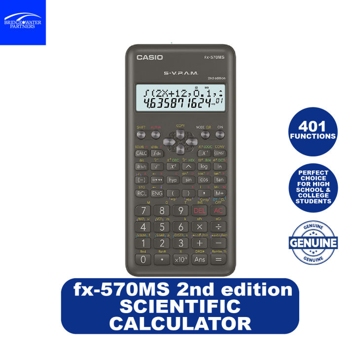 Casio FX-570MS 2nd edition Scientific Calculator | Lazada PH