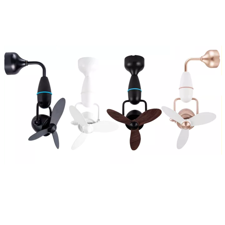 REZO ELISE CORNER FAN CEILING & WALL FAN WITH REMOTE CONTROL 16" | Lazada