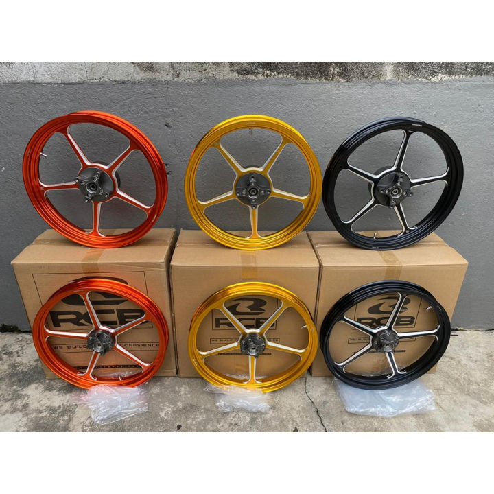 RCB FG505 FORGED RIM 100% LC5S Y125ZR Y15 Y16 135LC-V8 LCV8 185/250-17 ...