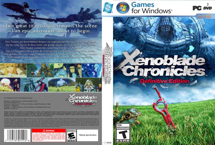 Xenoblade Chronicles: Definitive Edition PC GAME [Offline INSTALLATION ...