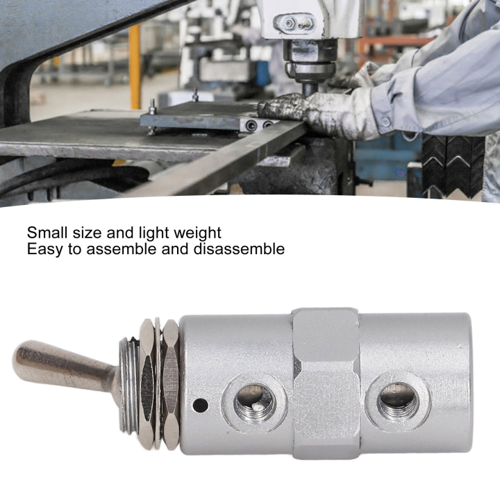 Pneumatic Toggle Switch Aluminum Lightweight Manual Pneumatic ...
