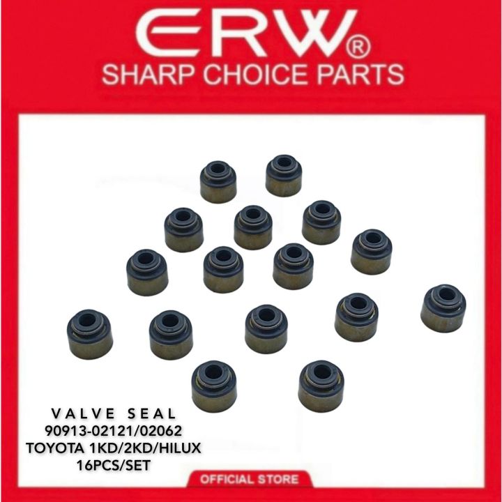 VALVE SEAL Replacement part no:. ( 90913-02121/02062 ) TOYOTA 1KD / 2KD ...