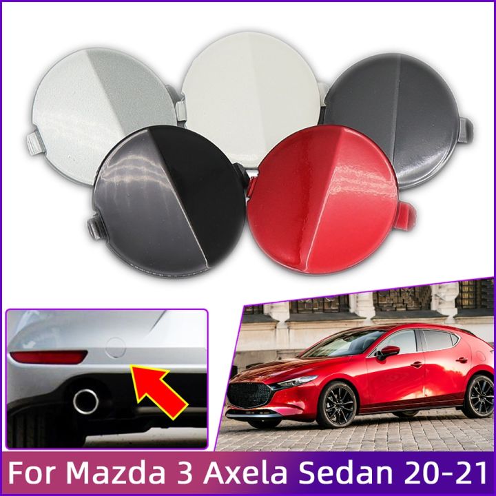 Auto Rear Bumper Towing Hook Eye Cover Cap For Mazda 3 Axela Sedan 2020 ...