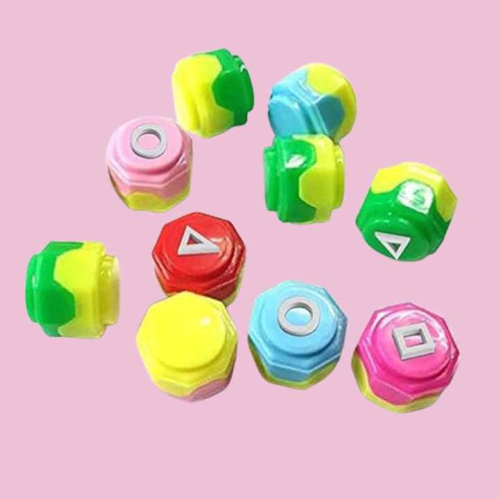 10pcs Gonggi Gong-gi Jacks Squid Game Korean Traditional Game Set ...