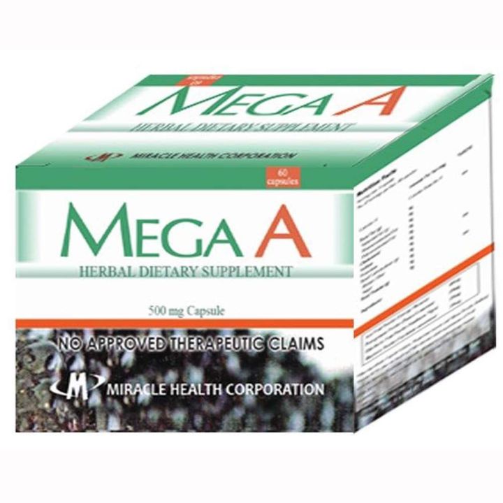 Mega A (60 capsules per box) | Lazada PH