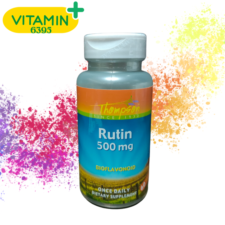 Thompson, Rutin, 500 mg, 60 Tablets | Lazada.co.th