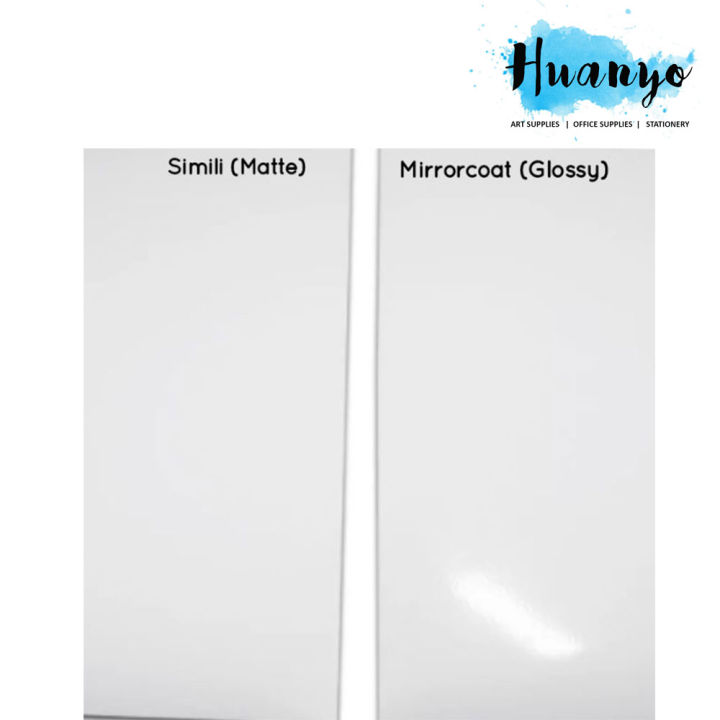 (Simili Matte / Glossy / Brown Kraft) A4 Easy Peeling Printable White ...