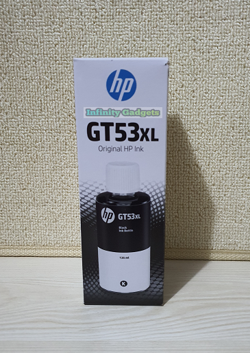 Genuine HP GT53XL Ink 135ml (Black) for GT5800 | Ink Tank 110/300/400 ...