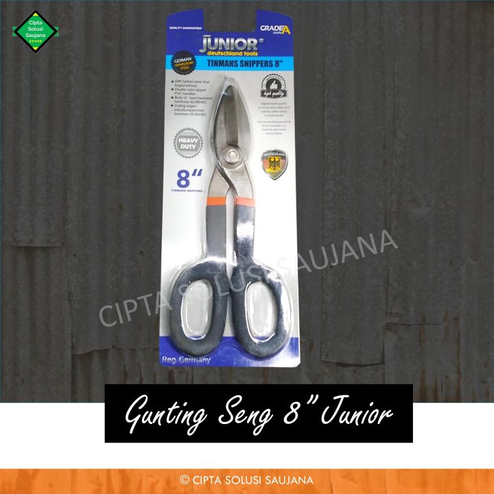 8" IN GUNTING SENG GUNTING PLAT LEMBARAN BESI GUNTING BAJA RINGAN LOGAM ...