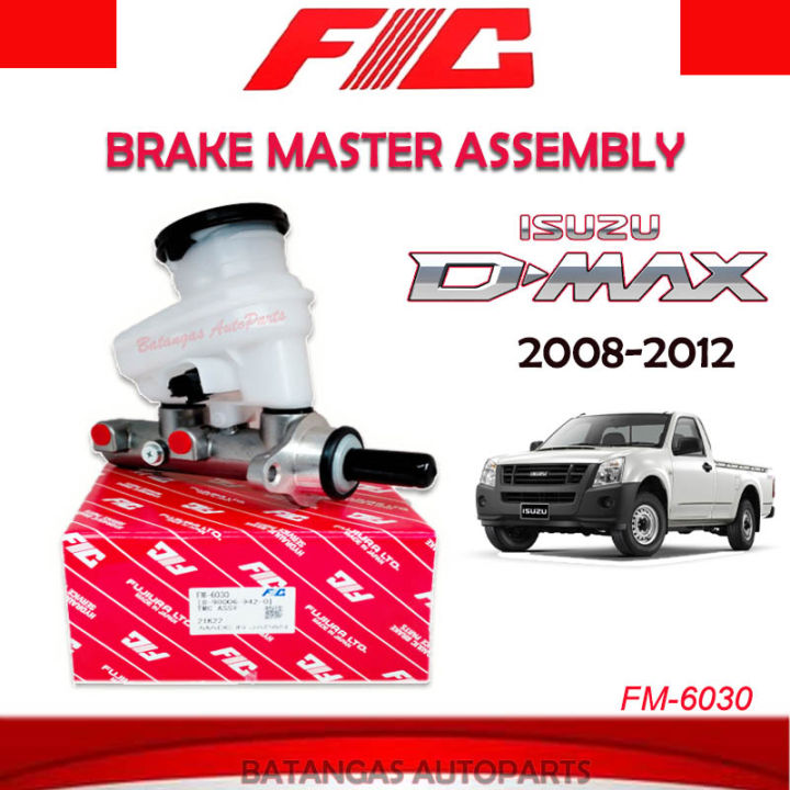 BRAKE MASTER ASSEMBLY ISUZU D-MAX 2008-2012 PN: FM-6030 FIC | Lazada PH
