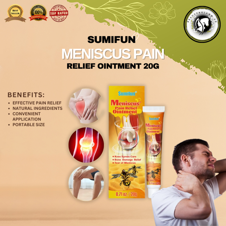 Sumifun Bee Venom Analgesic Cream Synovial Meniscus Pain Relief Ointment Arthritis Knee Joint ...