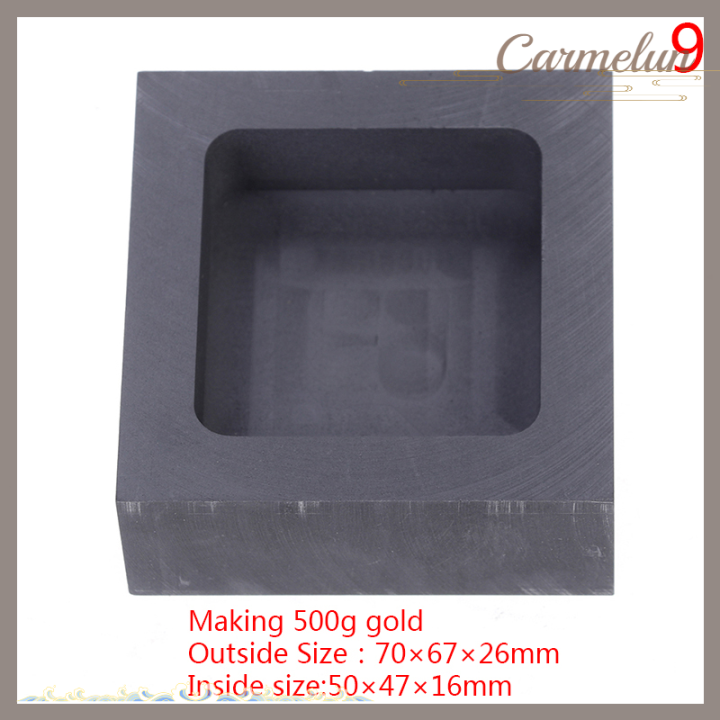 Graphite Ingot Mold For Gold 6-Cavity Hex Graphite Ingot Mold – For 5 ...