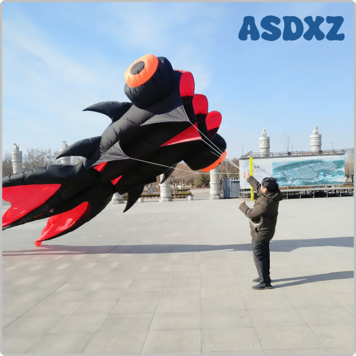ASDXZ ว่าวปลาทองเป่าลม2020New สำหรับ Audlts ขนาด37ตารางเมตร3D ใหญ่ทึบ ...