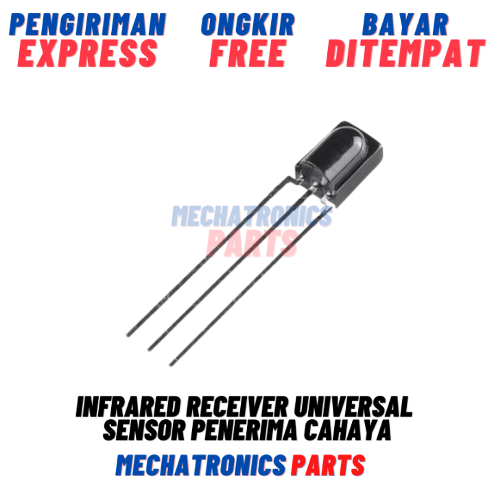 INFRARED RECEIVER UNIVERSAL SENSOR PENERIMA CAHAYA INFRA MERAH IR ...