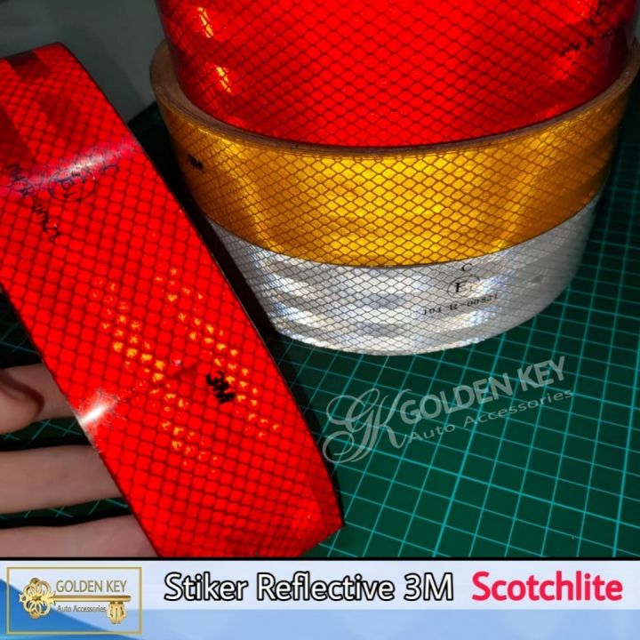 Stiker Reflective 3M Mobil Box / Stiker Mobil Box 3M Kir Dishub ...