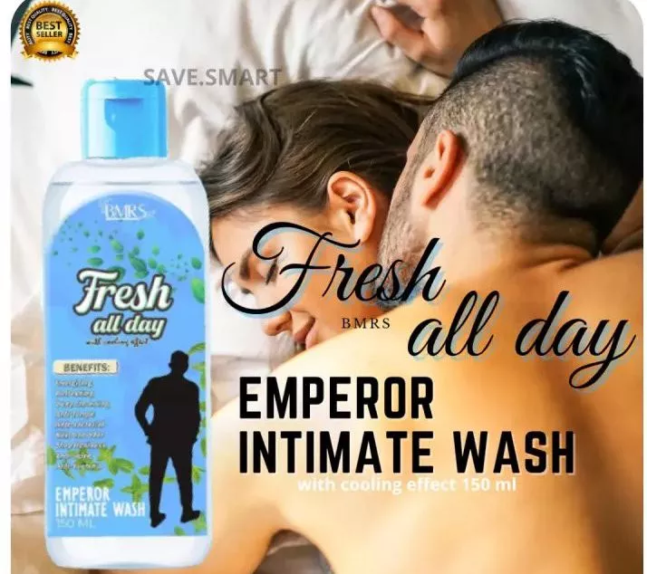 ORIGINAL BMRS Fresh All Day EMPEROR INTIMATE WASH 150ml (FOR MEN ...