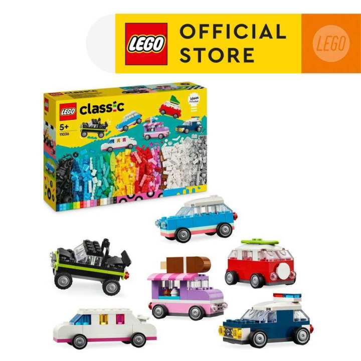 【100% ORIGINAL】LEGO Classic 11036 Creative Vehicles Building Set Toys ...