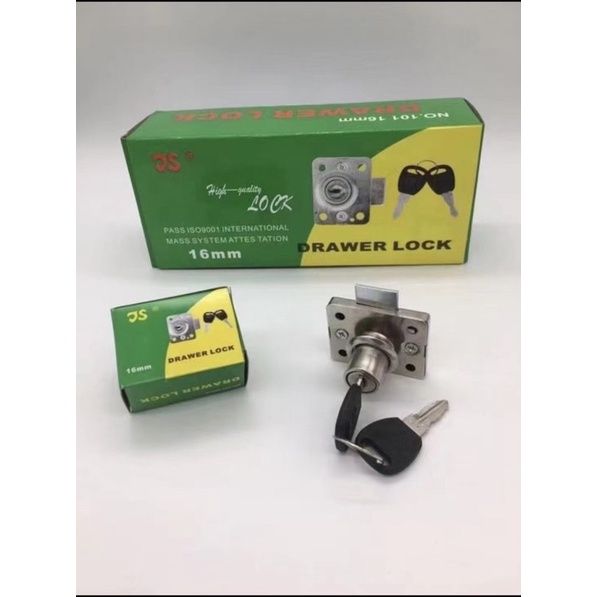 drawer lock 4 holes cabinet lock 16MM | Lazada PH