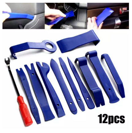12pcs Car PDR Extraction Tools Auto Car Removal Pry Open Panel Removal ...