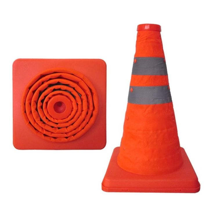 NXUGW Folding Road Cone Barricades Warning Sign Traffic Cone Portable ...