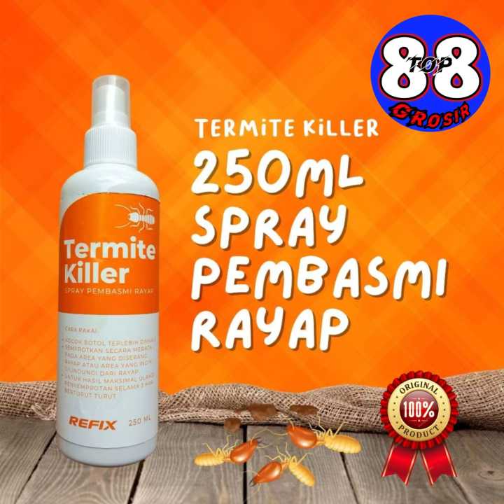 88TOP GROSIR TERMITE KILLER Spray Anti Rayap 250ml Obat Pembasmi Rayap ...