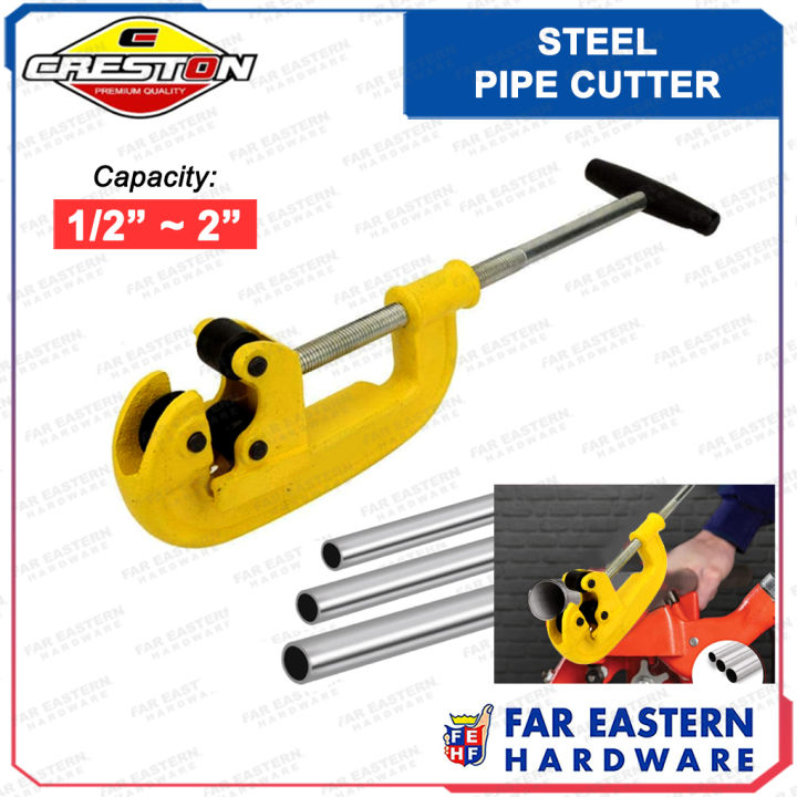 Steel / Metal / PVC Tube PPR Pipe Cutter 1/2" - 2" CRESTON | HOTECHE ...