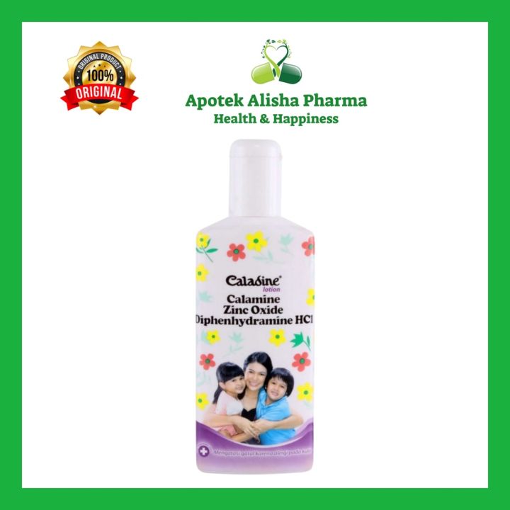Caladine Lotion Original 95ml dan 60ml Bedak Cair Untuk Gatal Biang ...