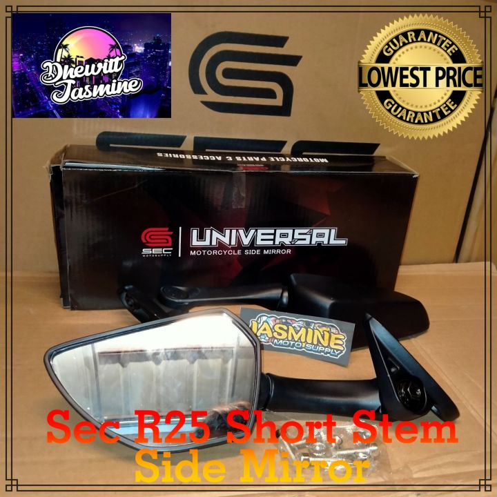 R25 long stem side mirror sec brand | Lazada PH