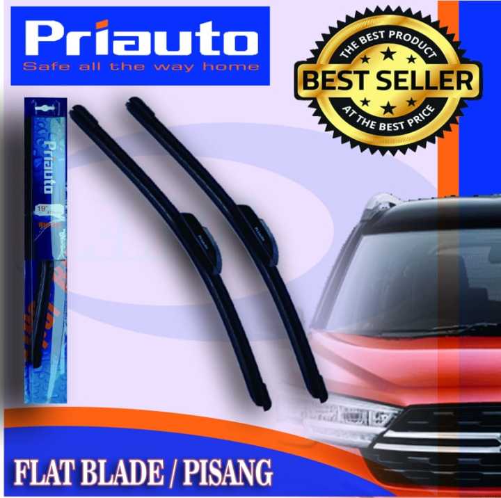Wiper Priauto Hybrid for Mobil Toyota Hilux Revo [AN120,AN130] / Double ...