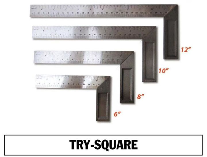 METAL TRY SQUARE / POSITIONING RULER / SQUALA | Lazada PH