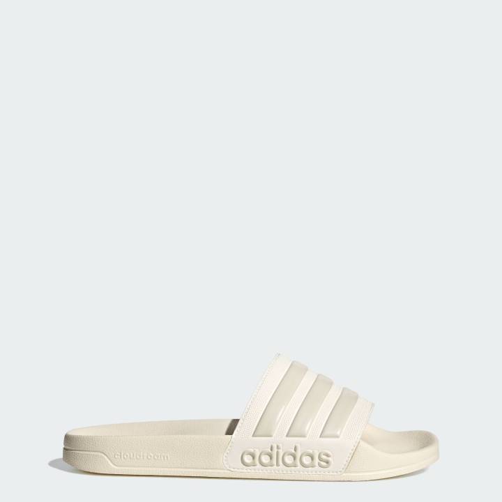 adidas Swimming Adilette Shower Slides Unisex White IG8776 | Lazada PH