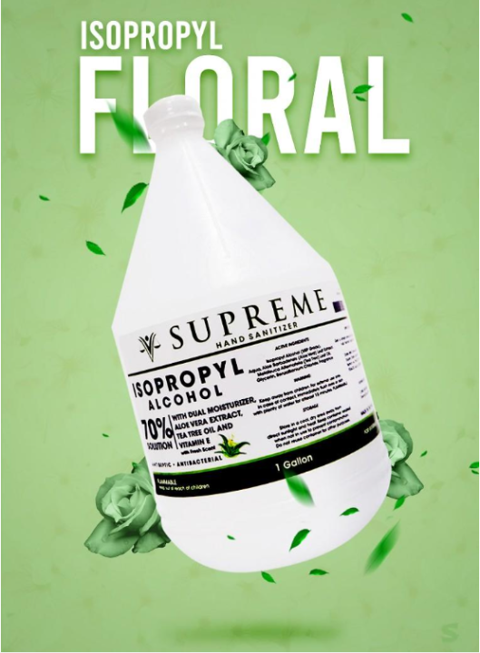 VNV Alcohol Supreme Alcohol 70% with Moisturizer 1 Gallon | Lazada PH