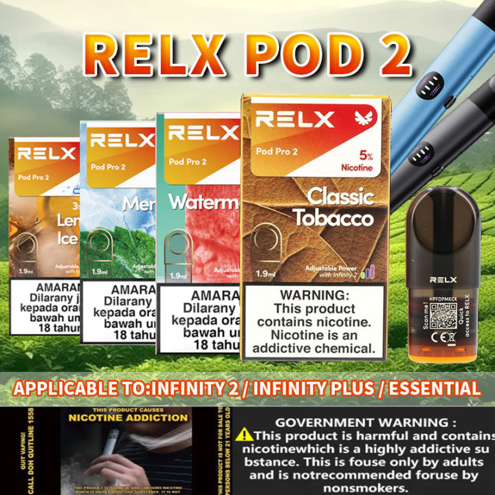 [ Ready stock ] relx pod relx infinity pro pod 2 pod 2 juice pod vap ...