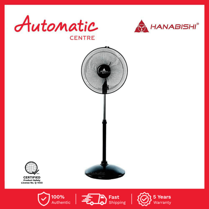 Hanabishi CA16SF 16-inch Stand Fan with Thermal Fuse | Lazada PH