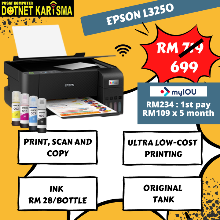 EPSON L3250 Printer | Lazada