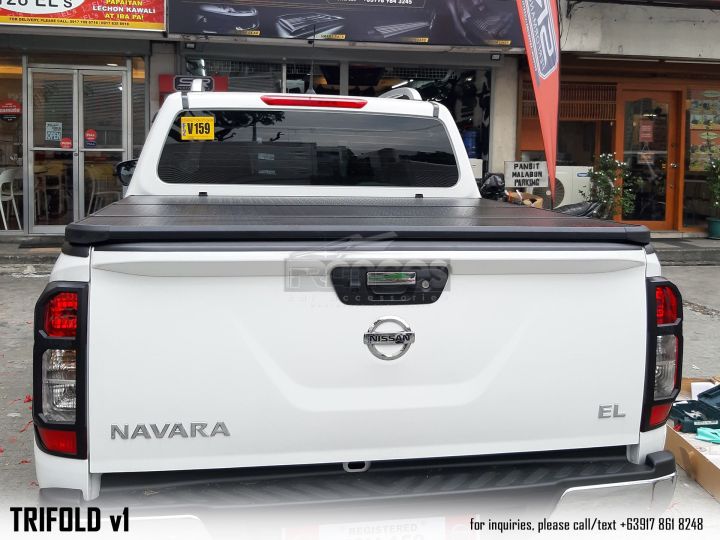 Nissan Navara Np300 2015 to 2025 Hard Pick Up Cover Trifold / Trifold ...