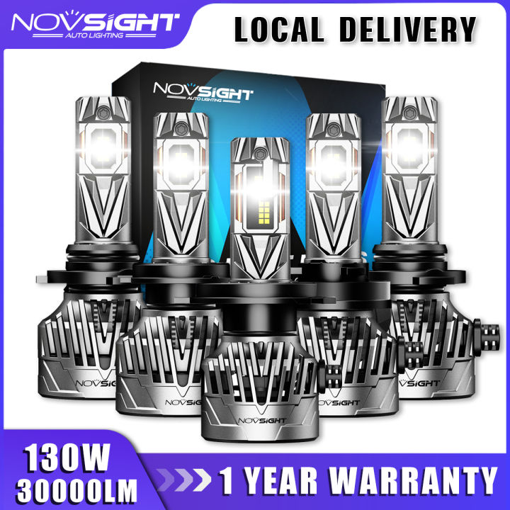 Novsight h4 led headlight N95 130W 30000LM LED headlight bulbs ...