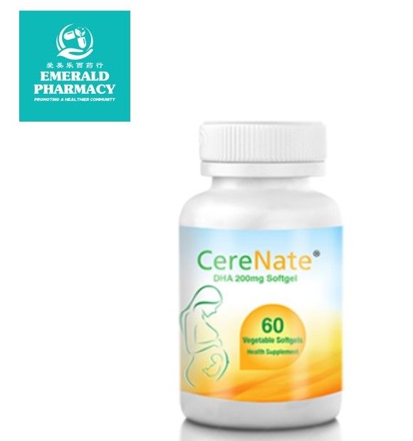 [RM10 DISCOUNT VOUCHER PROMO] CERENATE DHA 200MG 60'S | Lazada